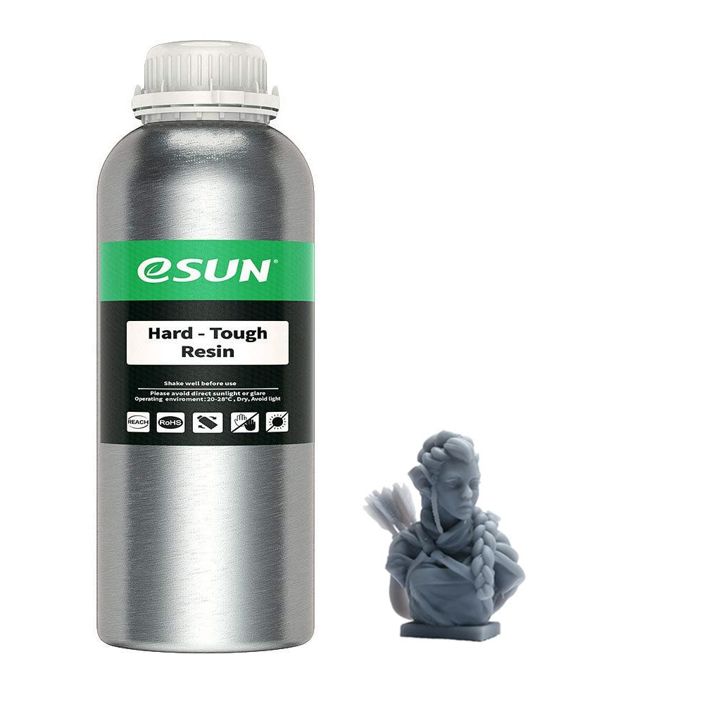 eSUN Hard & Tough Resin Gris (Gray) 1 kg | eSUN France – eSun France